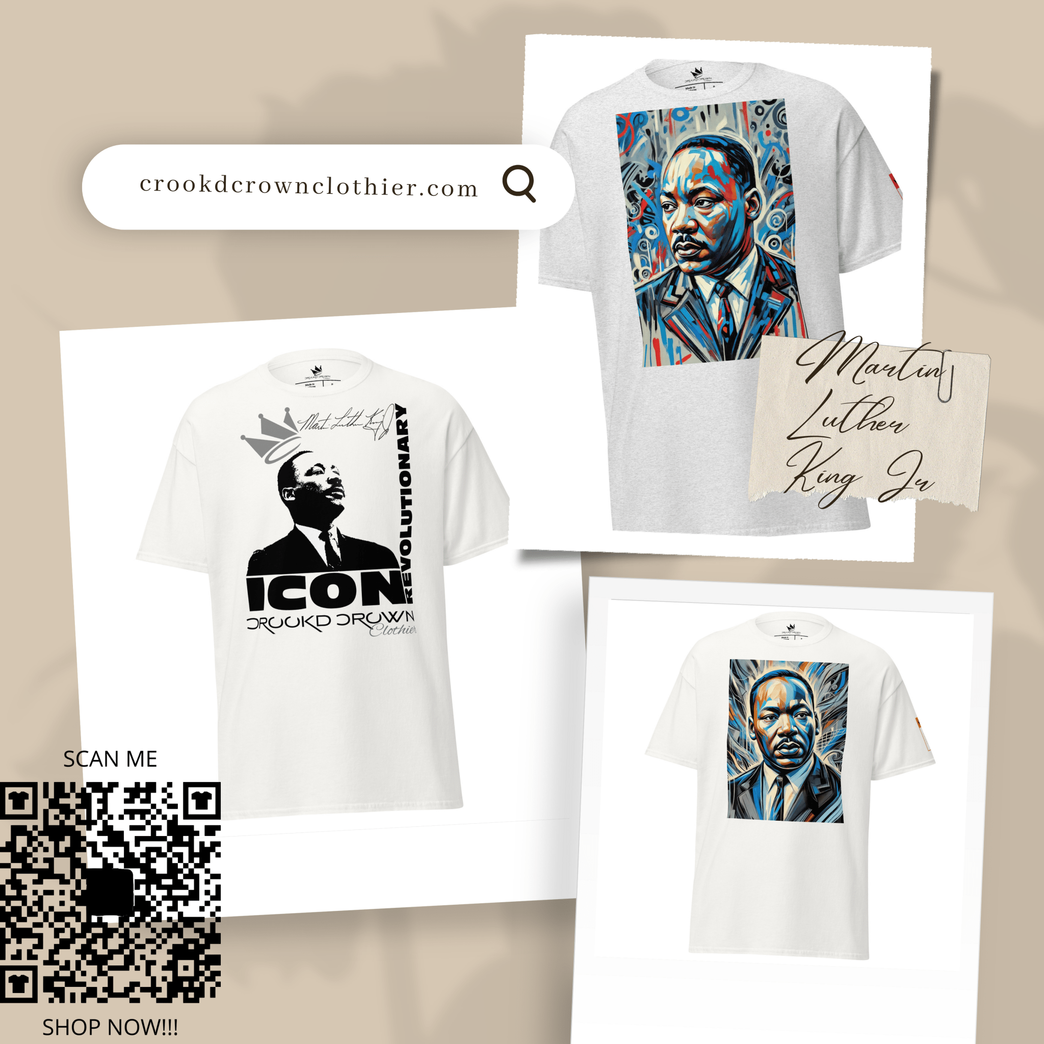 Honoring MLK with Every Stitch: Crookd Crown Clothier’s Dedication to